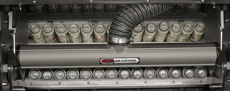 High-Efficiency Food and Beverage Air Knife Systems | Sonic Air Systems